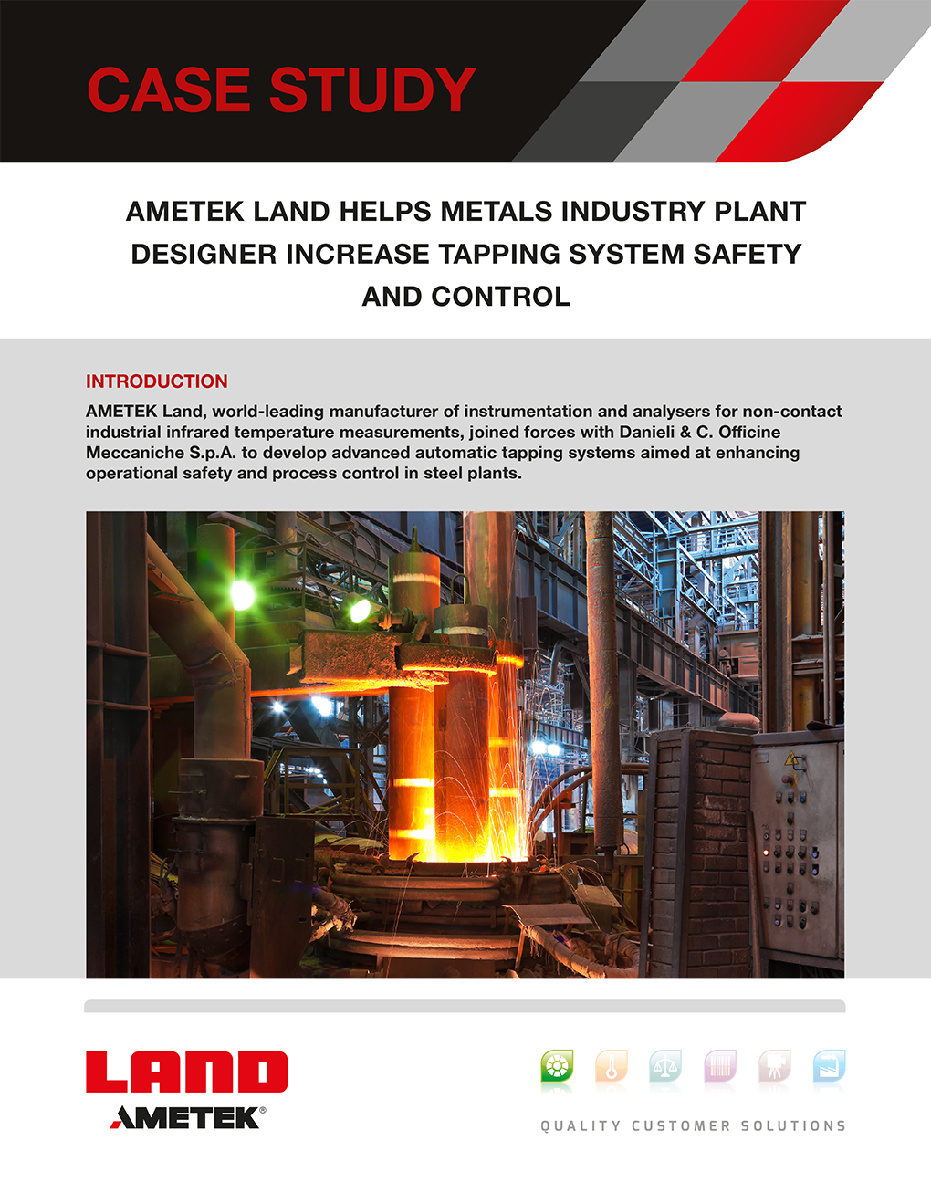 AMETEK Land | AMETEK Land Helps Danieli & C. Officine Meccaniche S.p.A ...